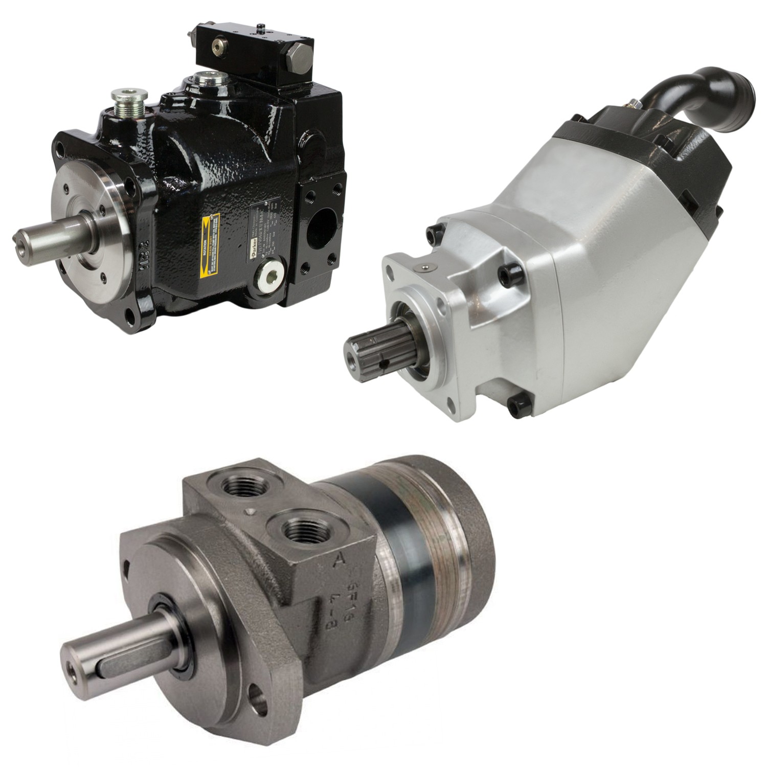 Hydrauliek pompen, motoren & ventielen | Geeve Hydraulics