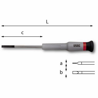 U03290002 | 329 N | USAG Tools | Screwdrivers for slot-head screws ...
