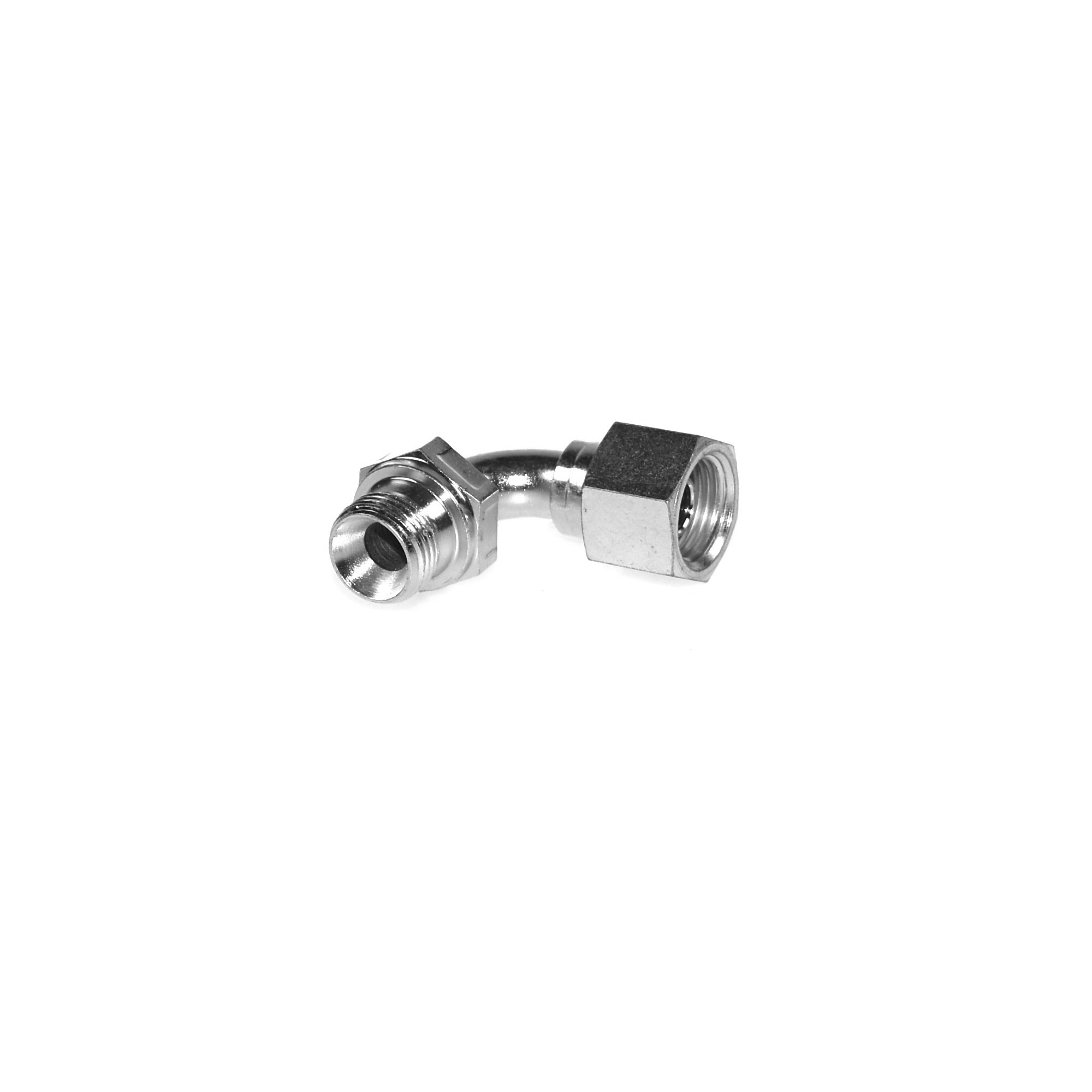 2943-24-24RVS | Swivel nut elbow 90° bend - BSPP 60° cone end (ISO 8434 ...