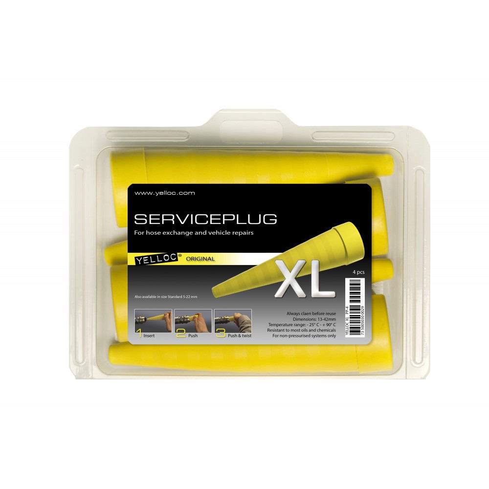 Yelloc Service Plugs | Geeve Hydraulics B.V.