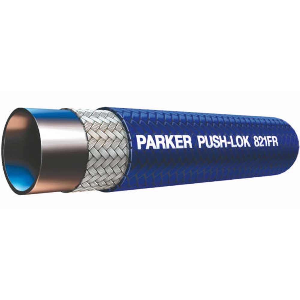 0821FR-08BLU | 821FR-8-BLU-RL | 821FR - Low-Pressure Push-Lok Fire Resistant Cover Multipurpose ...